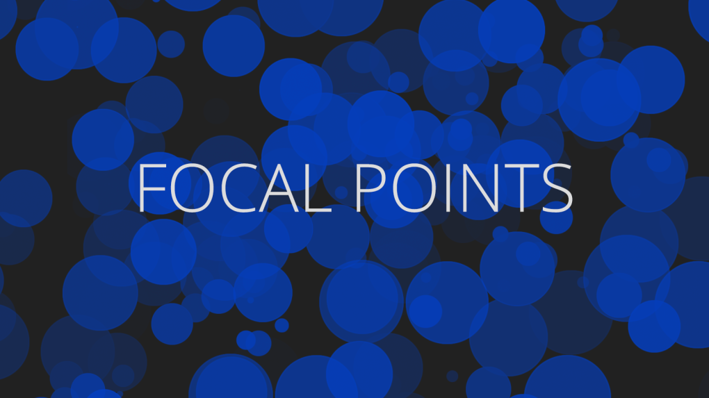 Introducing Focal Points: 7 Awesome Filmmaking Articles | The Black and ...